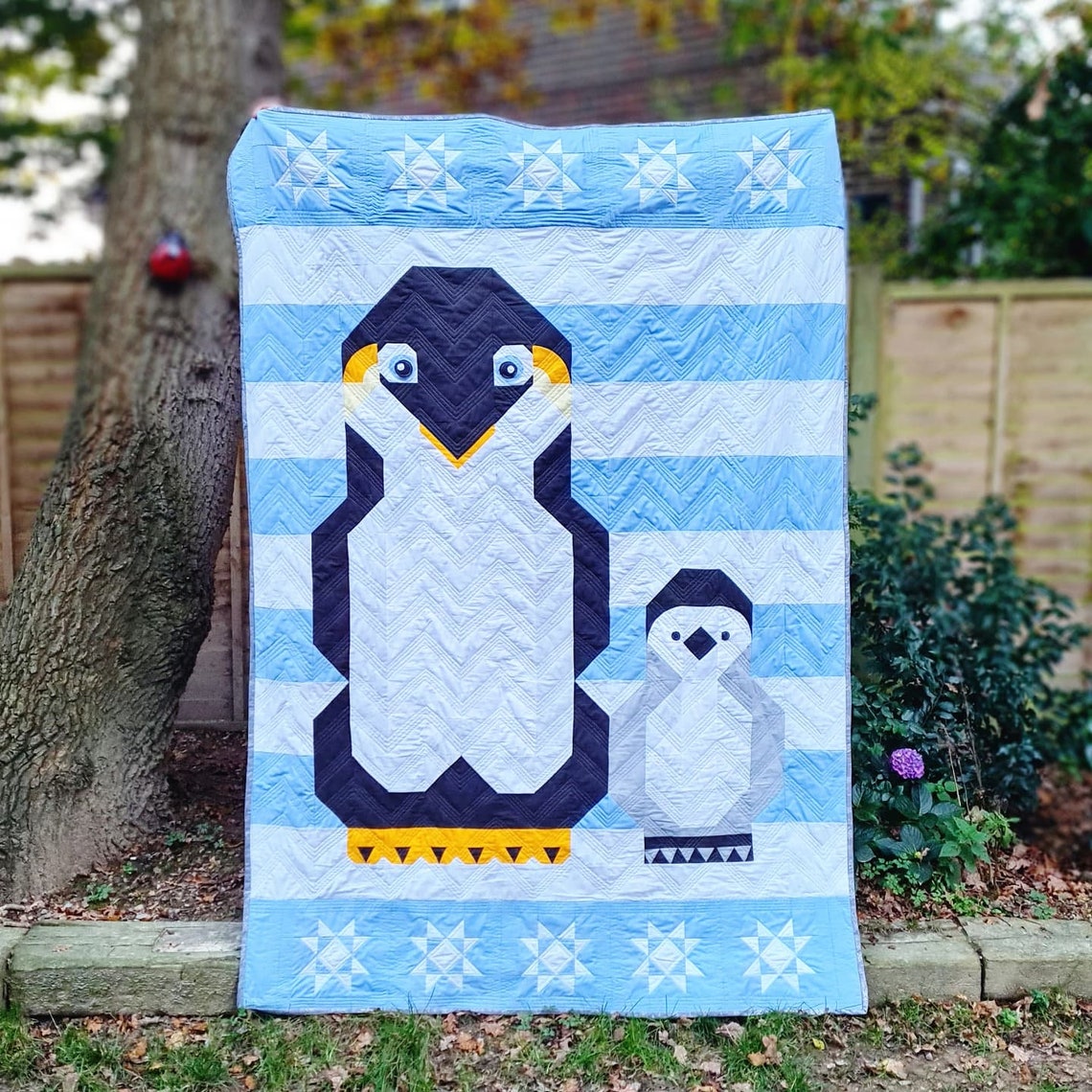 Penguin Quilt Pattern PDF - Two Layouts - Crib/throw/double - Etsy UK