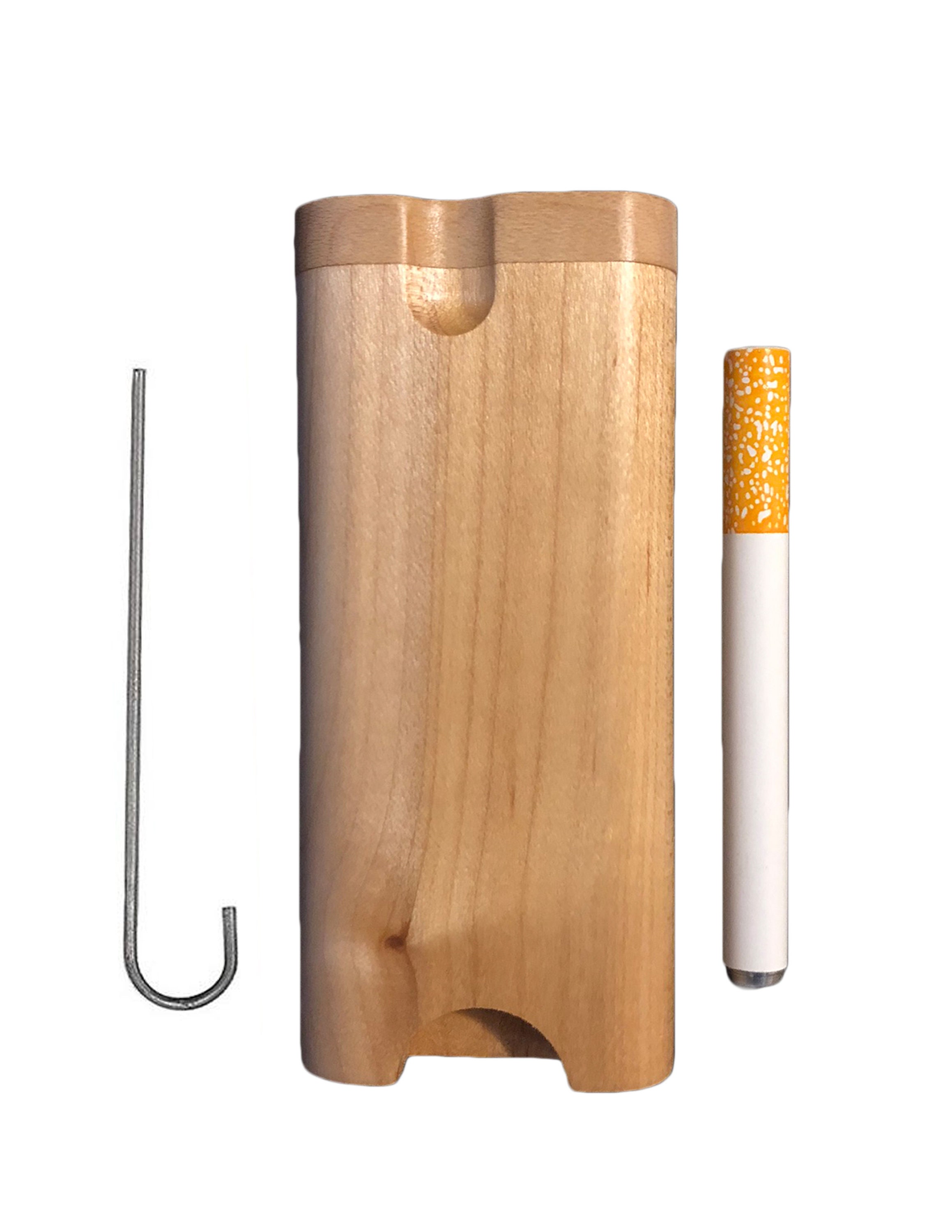 Personalized Wooden Dugout & One Hitter Bat Stash Box With Cleaning ...