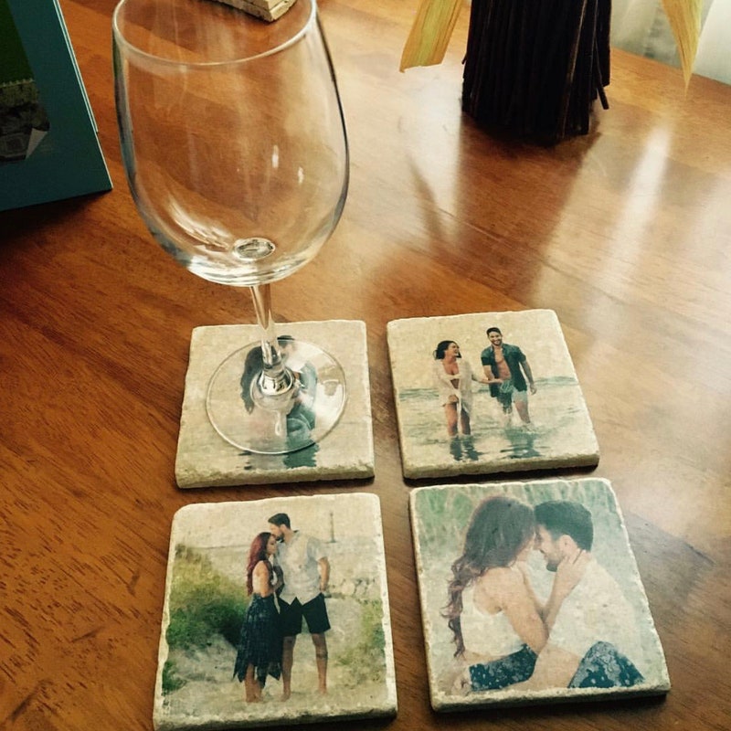 Photo Coaster - Etsy