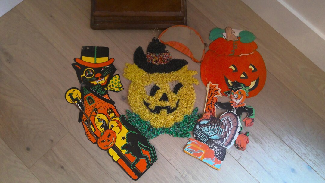 Vintage Fall Decorations - Etsy Vintage Fall Decorations - Etsy