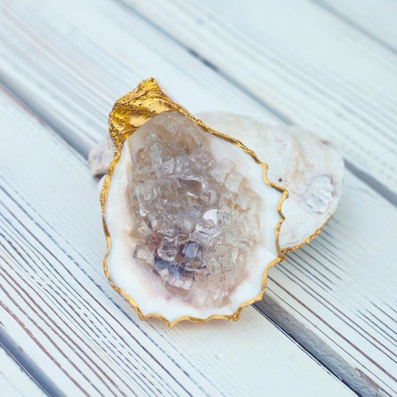 Crystal Oyster Shell | Etsy
