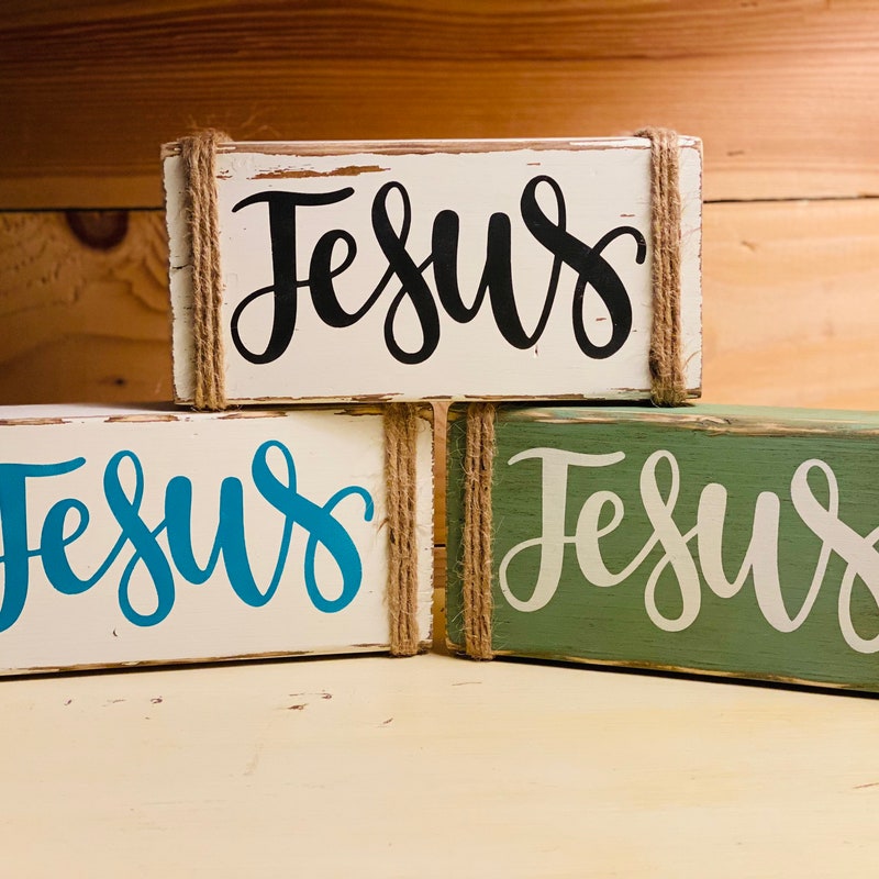 Jesus Blocks - Etsy