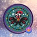 Christmas Mothman - Christmas Cryptid Ornament Modern Fantasy - Cross ...