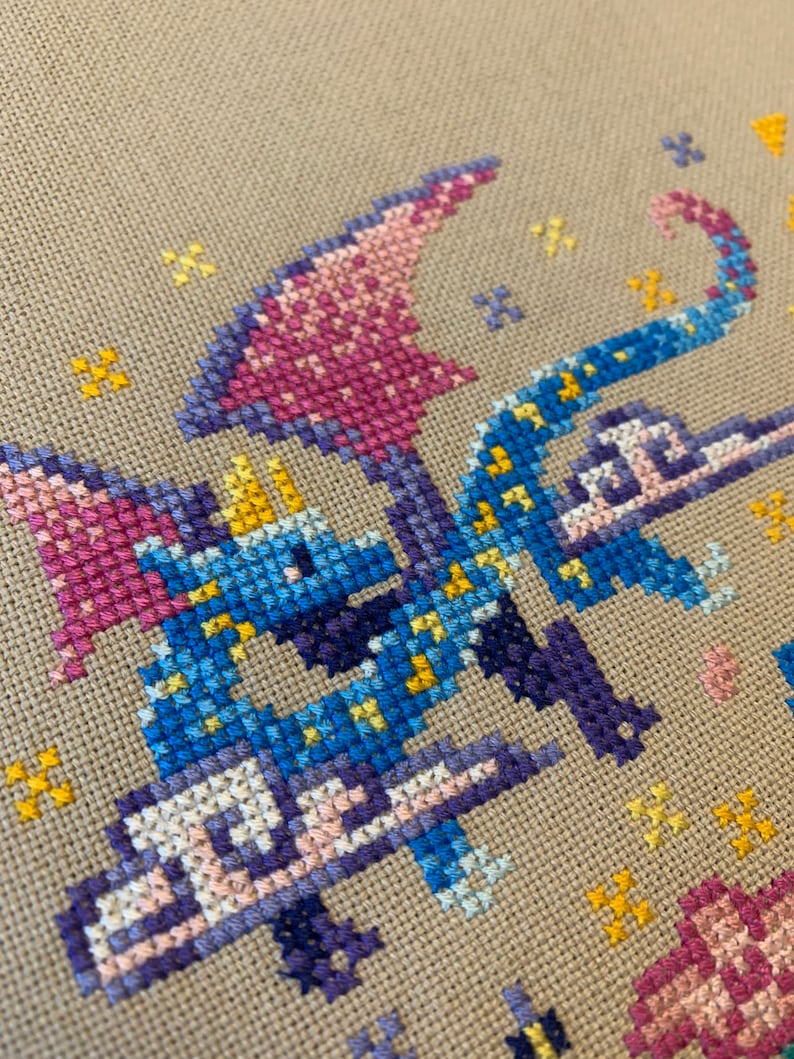 Springtime Magic Seasonal Magic Series Cross Stitch - Etsy