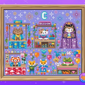 Night Market Magic - Enchanted Modern Fantasy - Fairytale - Cross ...