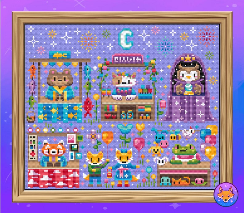Night Market Magic - Enchanted Modern Fantasy - Fairytale - Cross ...