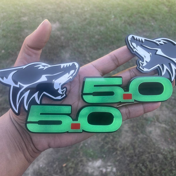 Ford 5.0 Coyote Emblem - Etsy