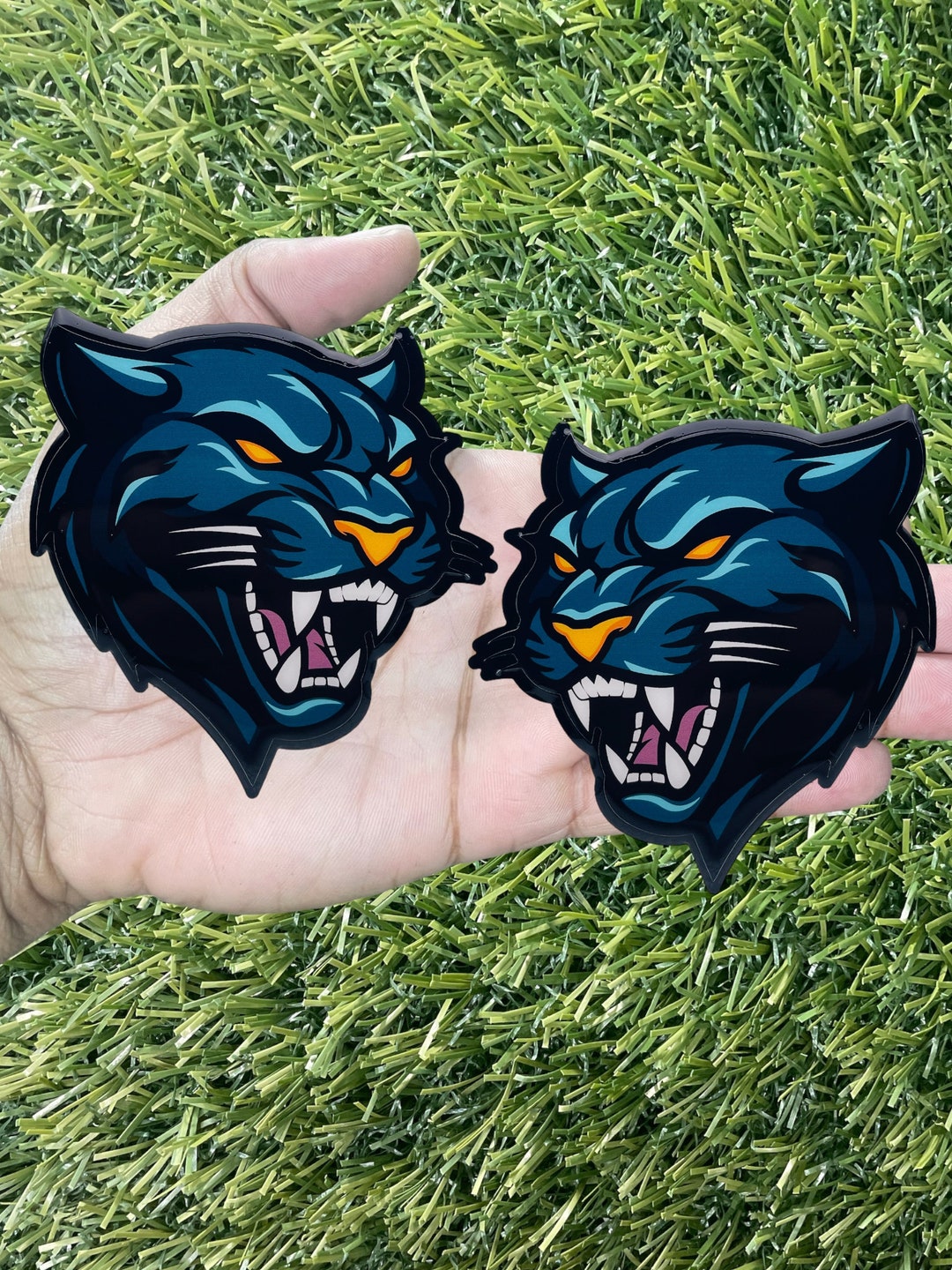 Panther Emblem Badge Set Premium Quality - Etsy
