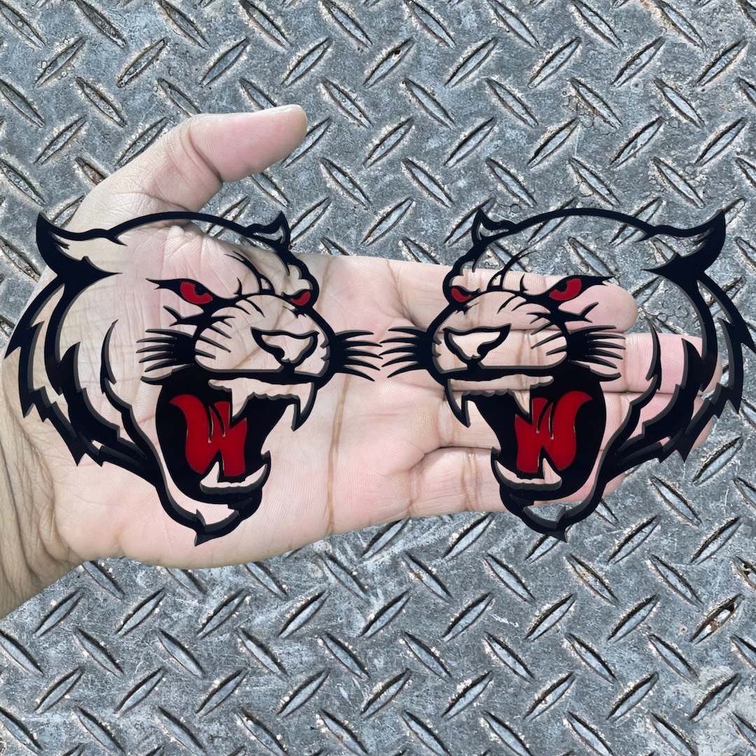 Panther Emblem Badges Set of 2 - Etsy