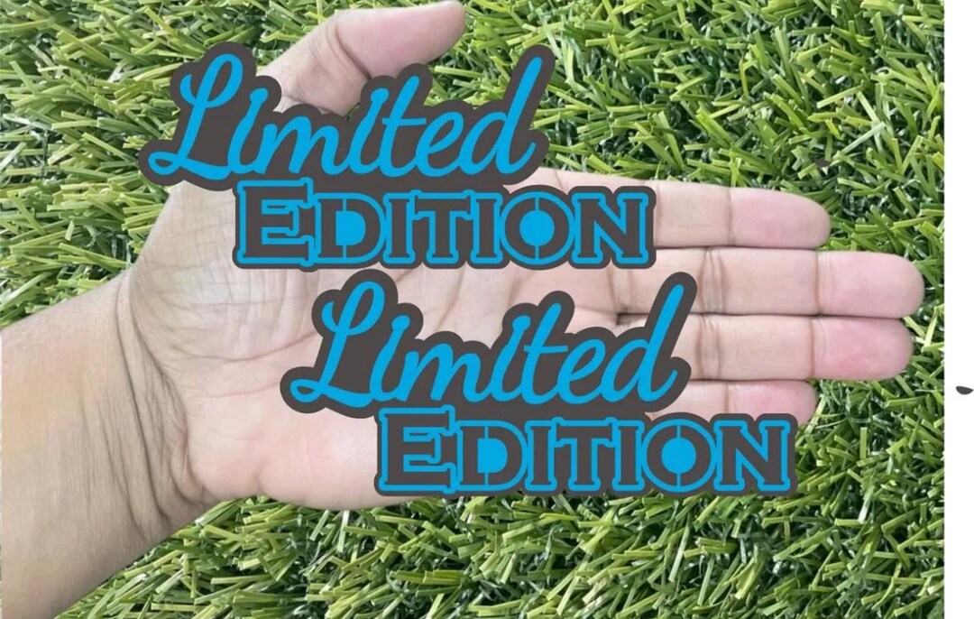 Limited Edition Car Emblem Badges Custom New Racing Aggressive Light ...