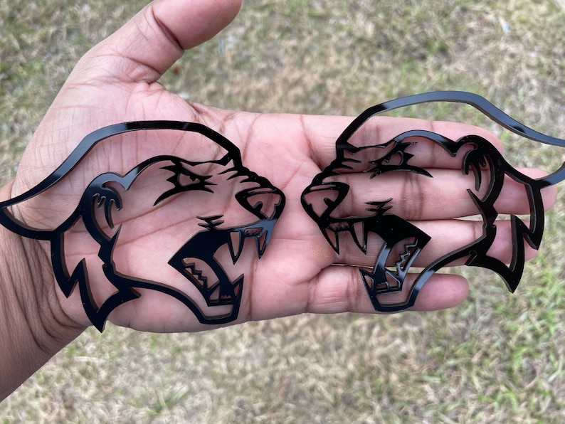 Honey Badger Car Emblem Badge Custom New Black - Etsy