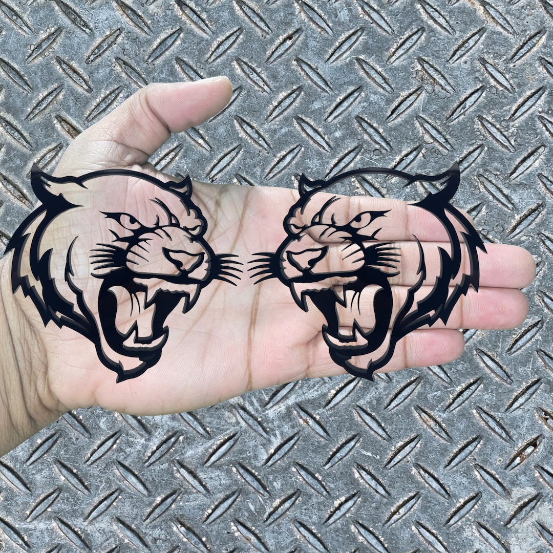 Panther Emblem Badges Set of 2 - Etsy
