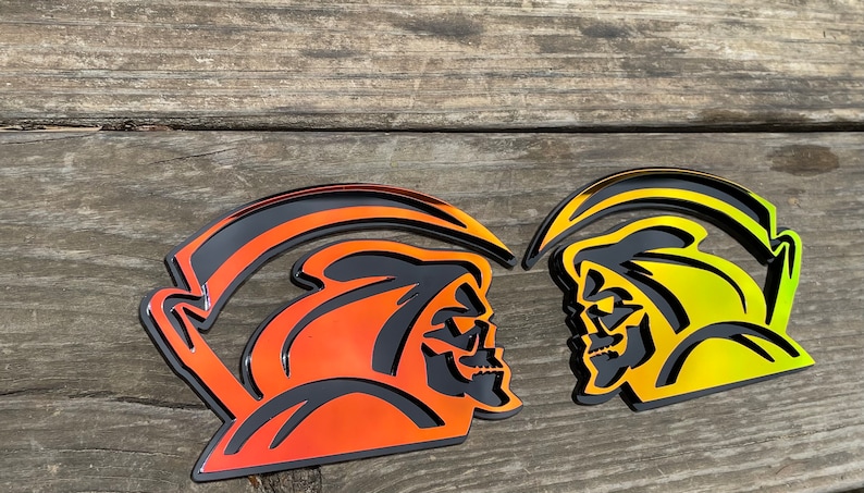 Reaper Color Changing Badges Emblems New - Etsy