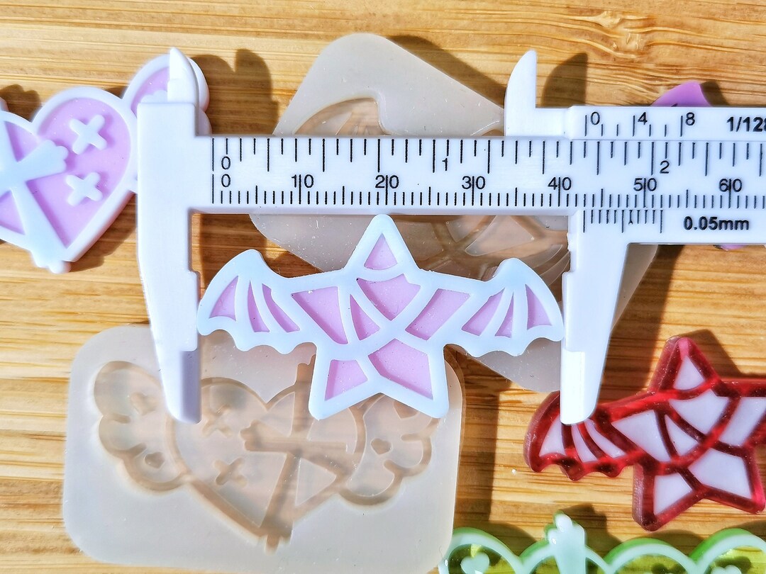 Resin Silicone Mold, Angel Heart Devil Star Silicone Mold, Epoxy Mold ...