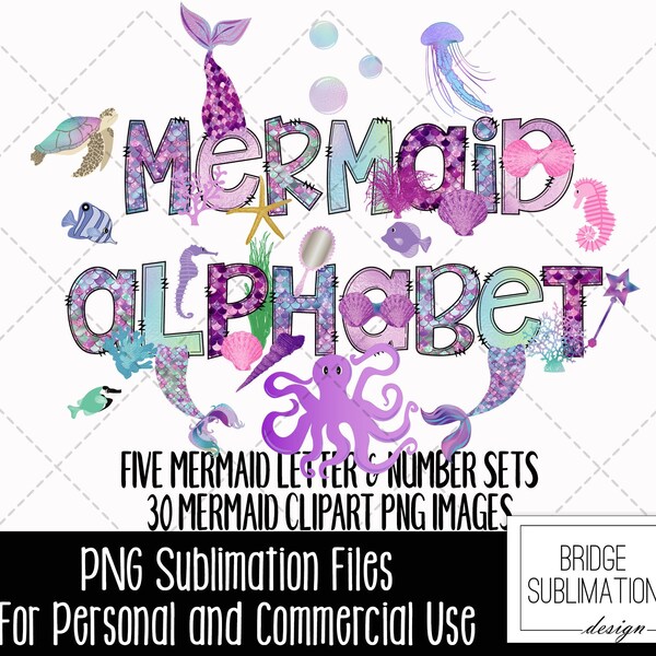 Mermaid Art - Etsy