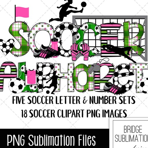 Football Doodle Alphabet Bundle Football PNG Letters Numbers - Etsy