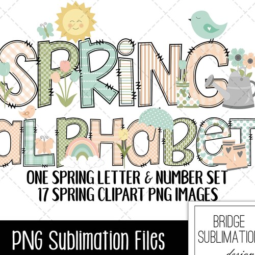 Back to School Doodle Letters Alphabet PNG Hand Drawn Upper | Etsy