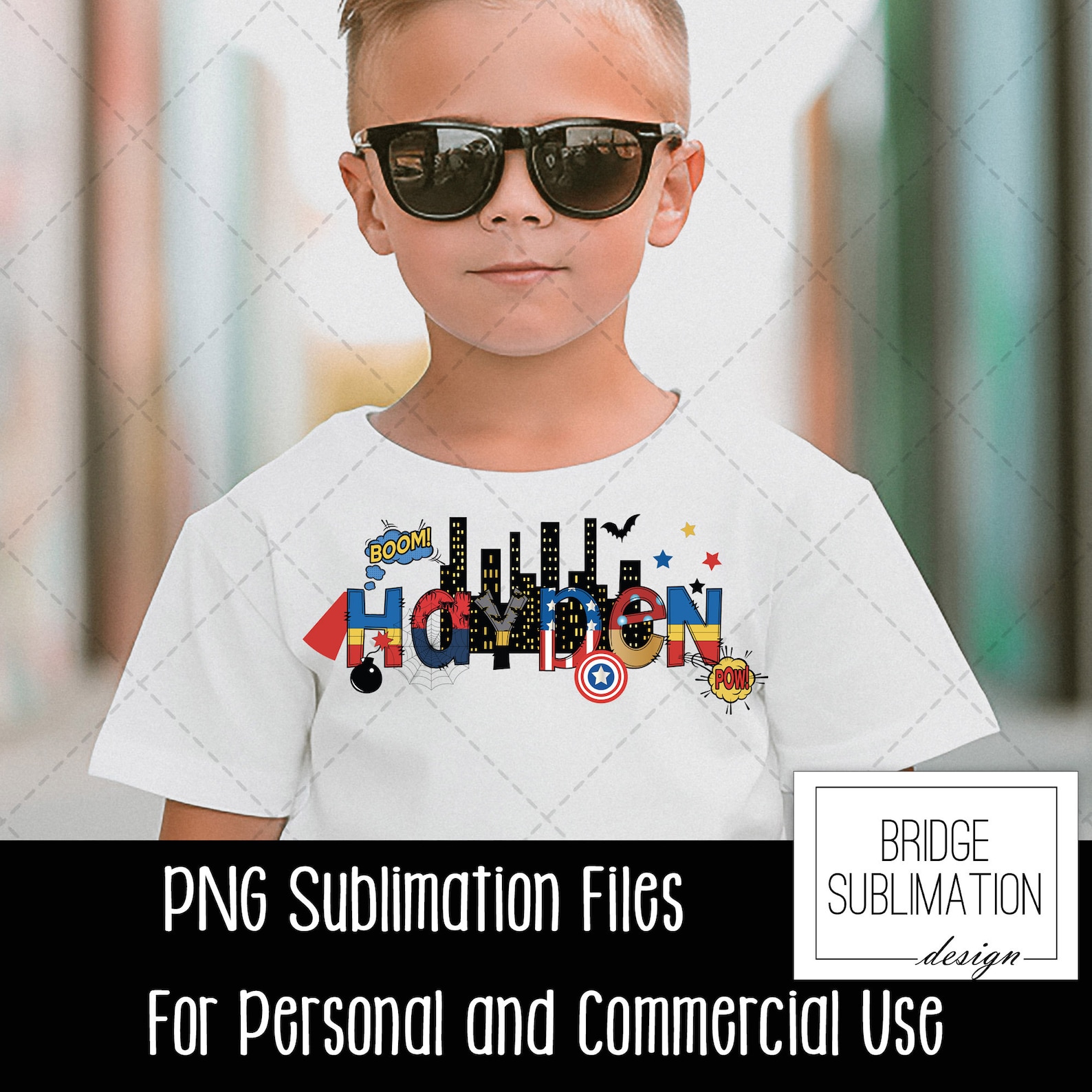 Superhero Doodle Alphabet Bundle, Superhero PNG Letters, Numbers ...