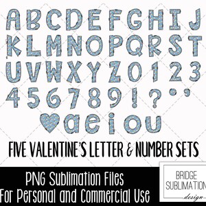 Valentine's Day Alphabet PNG, Love Heartpng Letters, Numbers ...