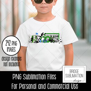 Soccer Doodle Alphabet Bundle, Soccer PNG Letters, Numbers ...