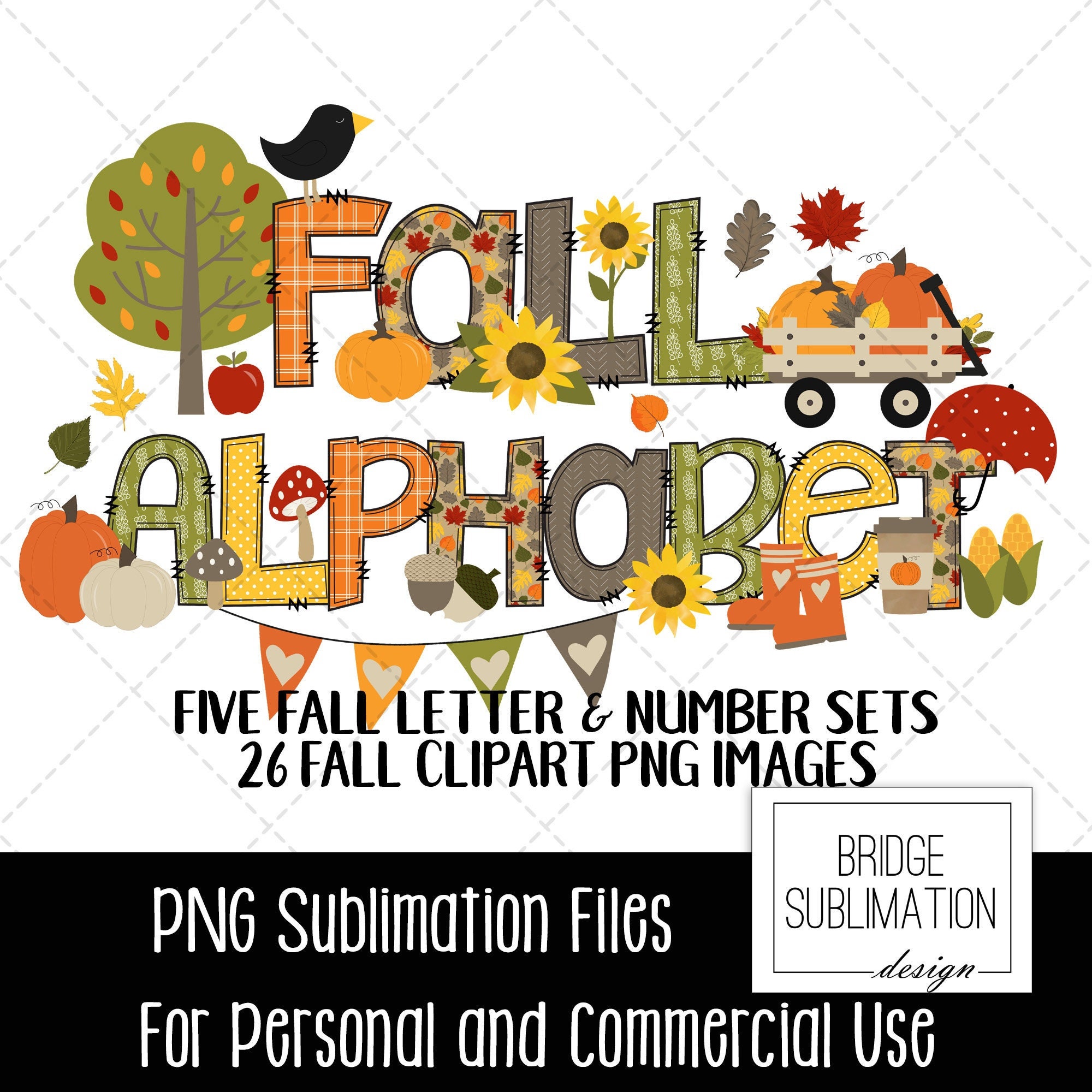 Fall Alphabet Letters