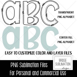 Doodle Letters PNG, Transparent Doodle Alphabet, Hand Drawn Letters ...