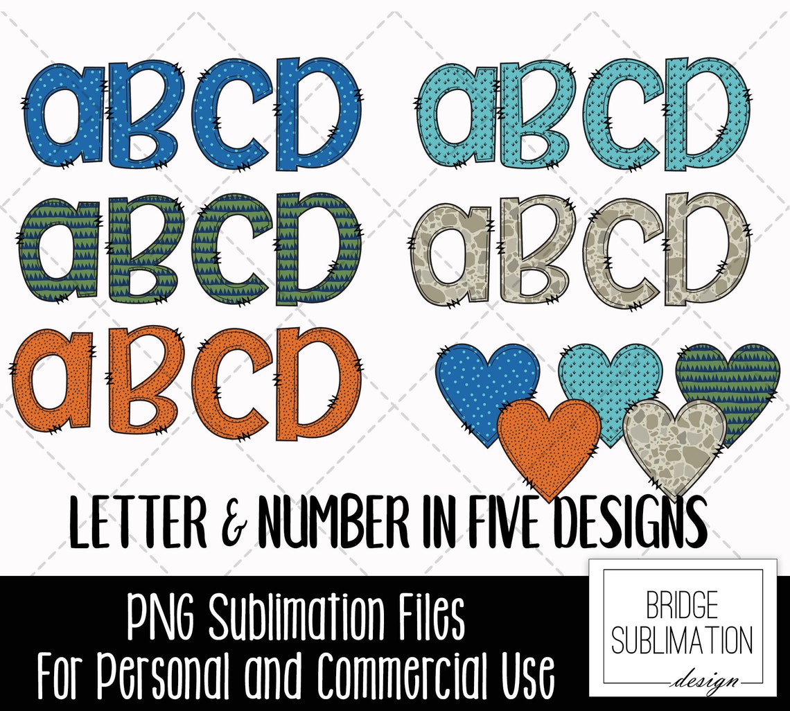 Dinosaur Doodle Alphabet Bundle Dinosaur PNG Letters Numbers - Etsy