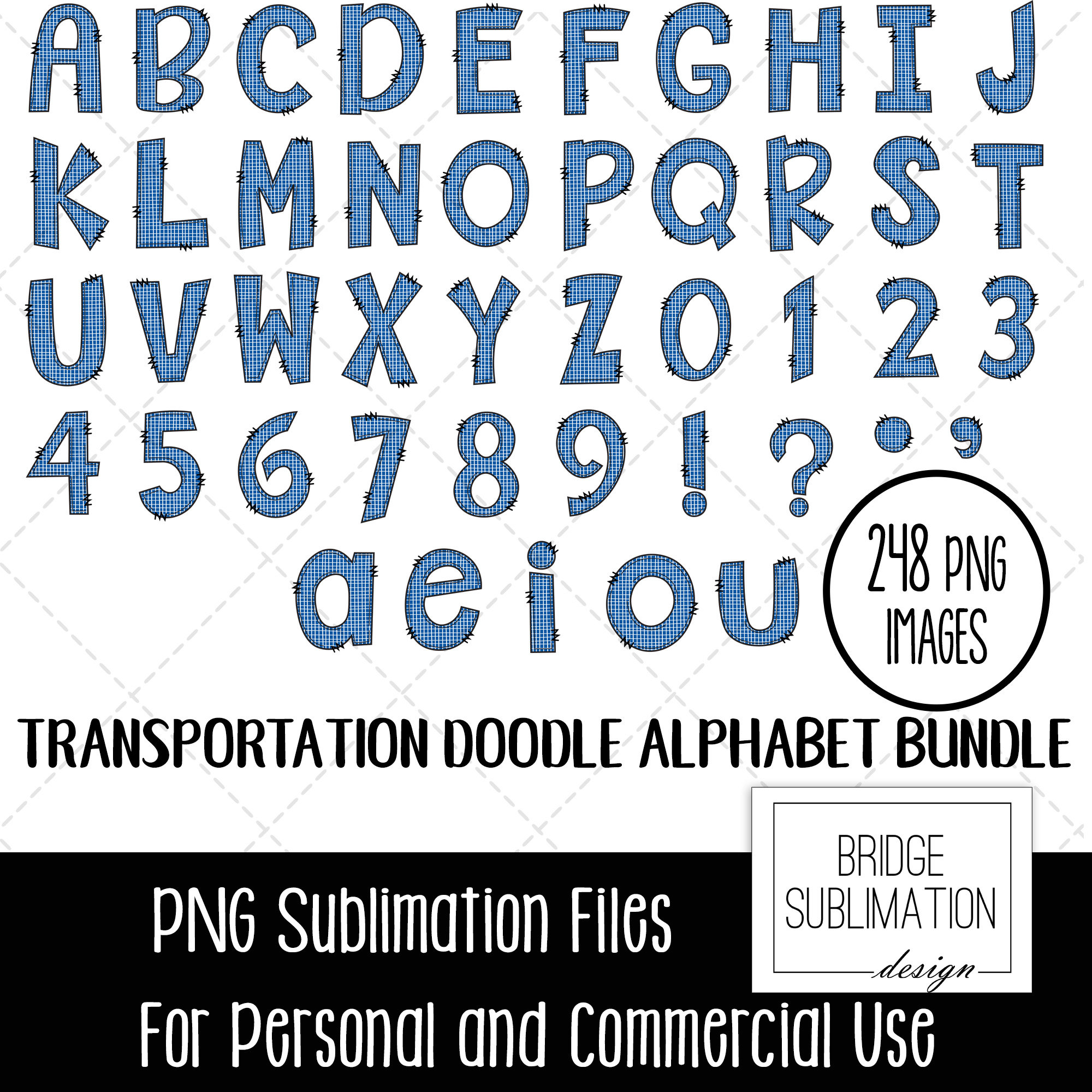 Transportation Doodle Alphabet Bundle Vehicles PNG Letters - Etsy