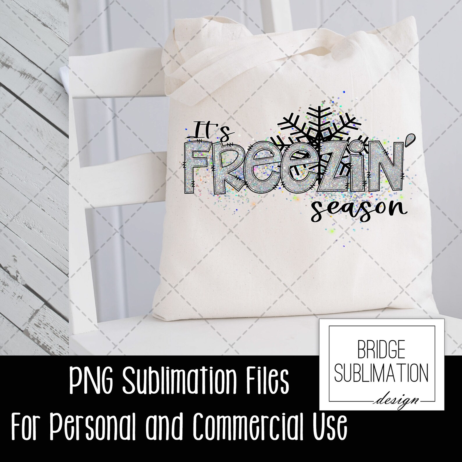 Freezin' Season PNG, Winter Sublimation Design, Christmas Sublimate ...