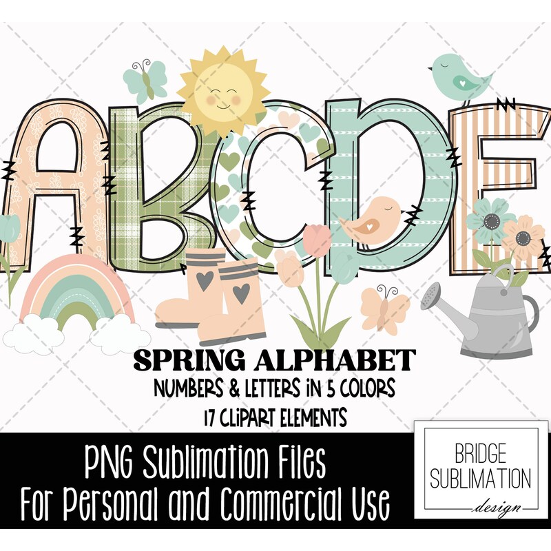 Spring Doodles - Etsy