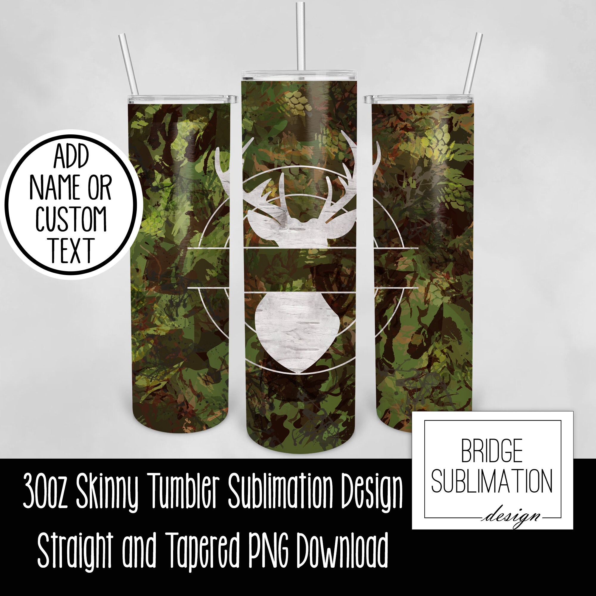 Digital Drawing & Illustration Camouflage Straight Tumbler Sublimation ...