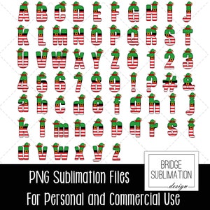 Christmas Doodle Letters, Christmas Alphabet & Numbers PNG, Doodle ...