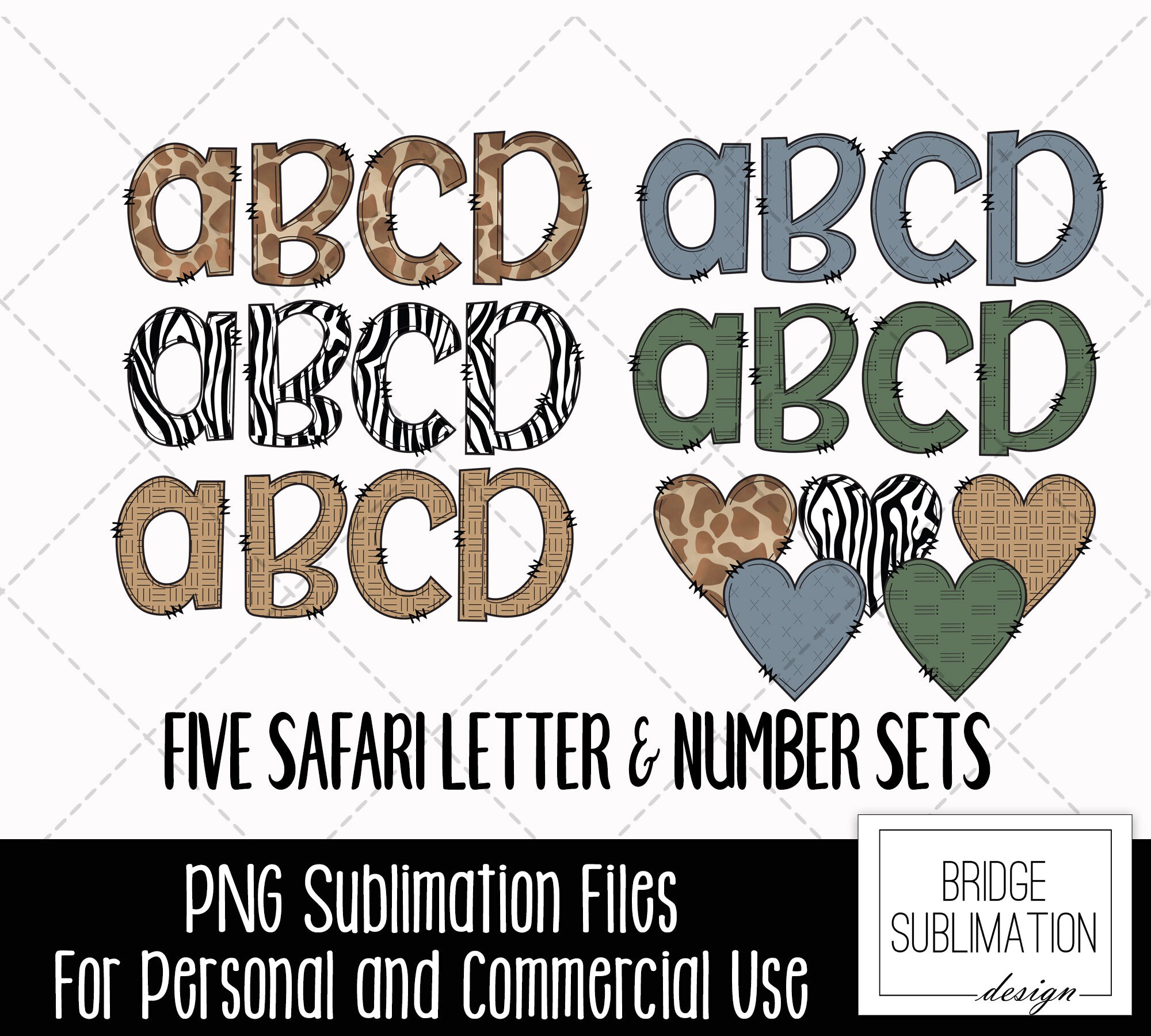 Safari Zoo Doodle Alphabet Bundle Safari Zoo PNG Letters - Etsy
