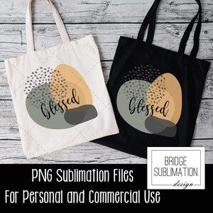 Christian PNG, Blessed PNG, Boho Sublimation Design, Boho Png ...