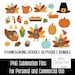 Thanksgiving Alphabet PNG, Thanksgiving PNG Letters, Numbers ...