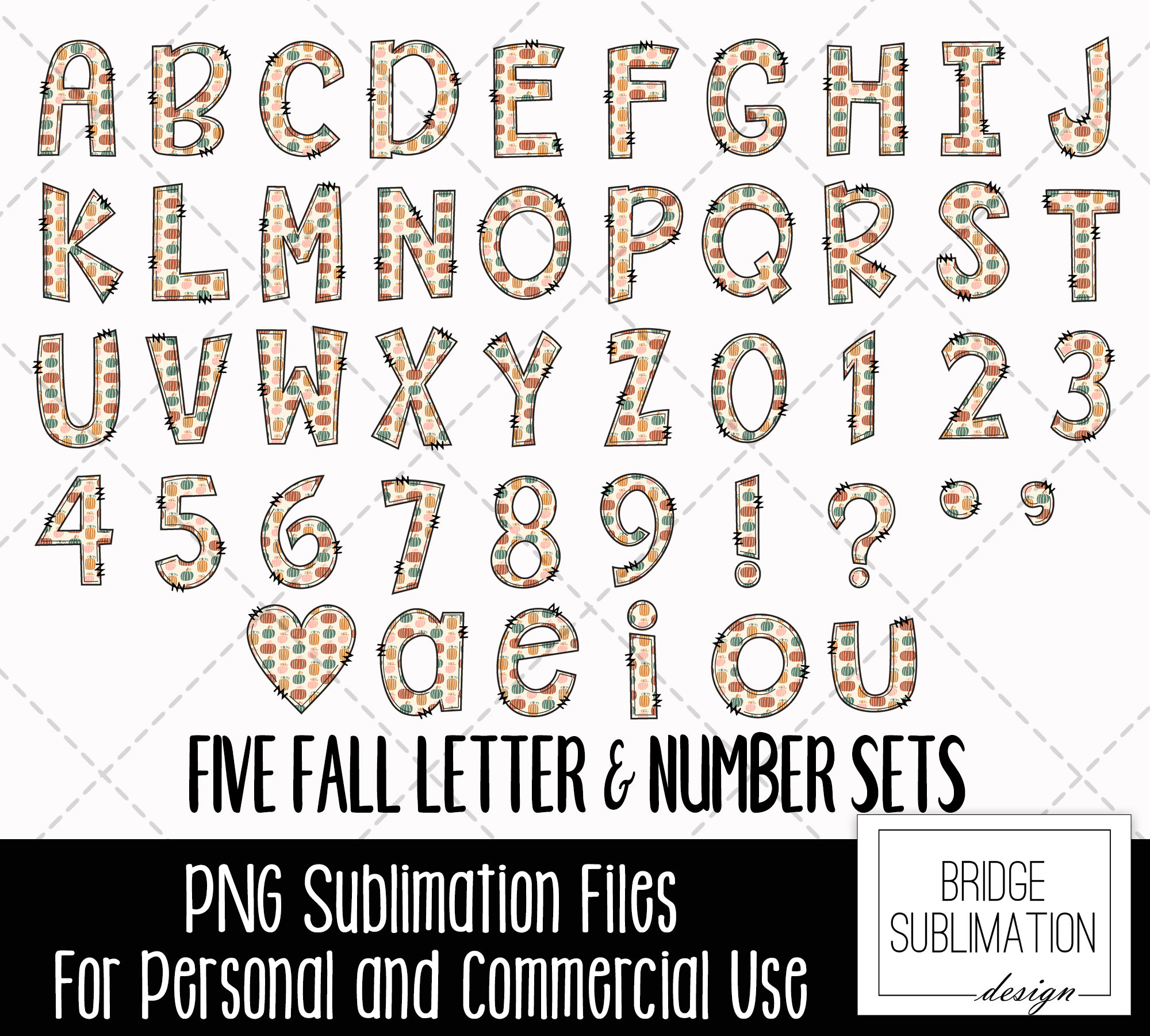 Fall Doodle Letters Bundle Autumn Alphabet PNG Fall Autumn - Etsy