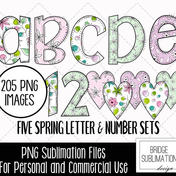 Pastel Alphabet - Etsy