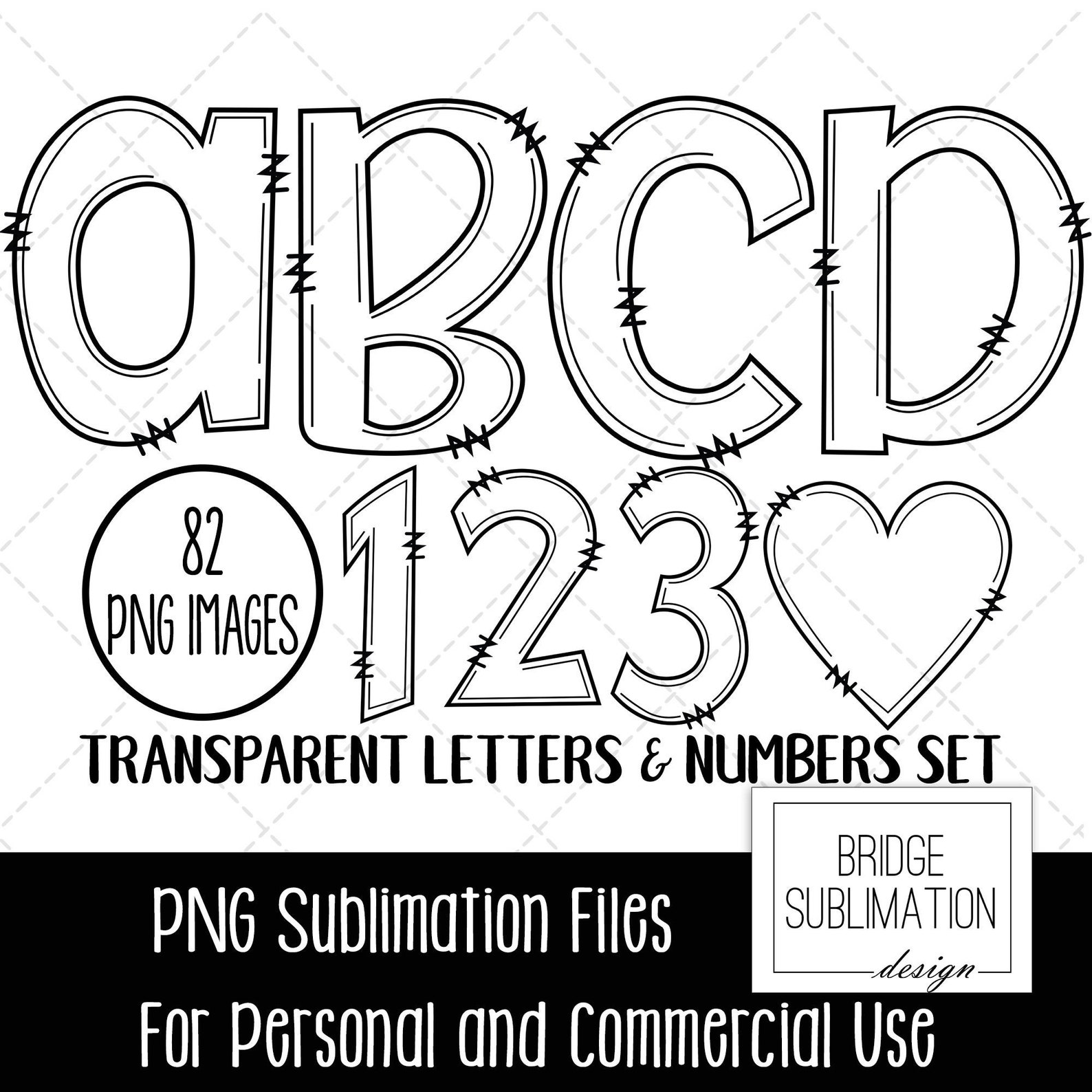 Doodle Letters PNG Transparent Doodle Alphabet Hand Drawn - Etsy