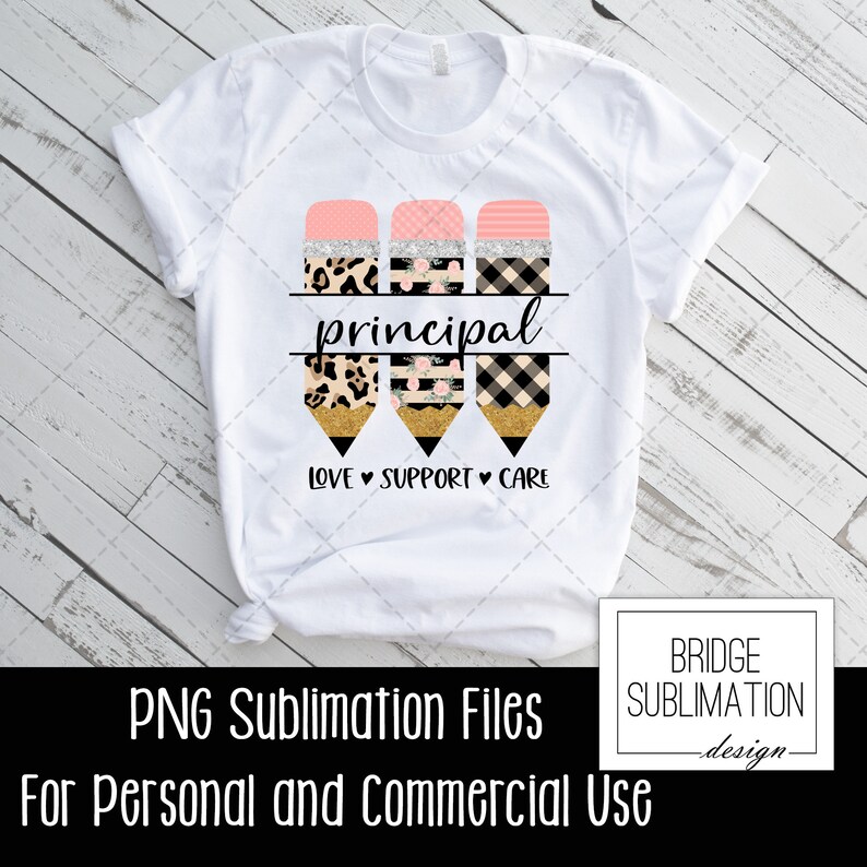 Principal Sublimation PNG Principal PNG School Principal | Etsy