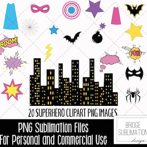Superhero Doodle Alphabet Bundle, Superhero PNG Letters, Numbers ...