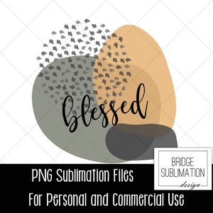 Christian PNG, Blessed PNG, Boho Sublimation Design, Boho Png ...