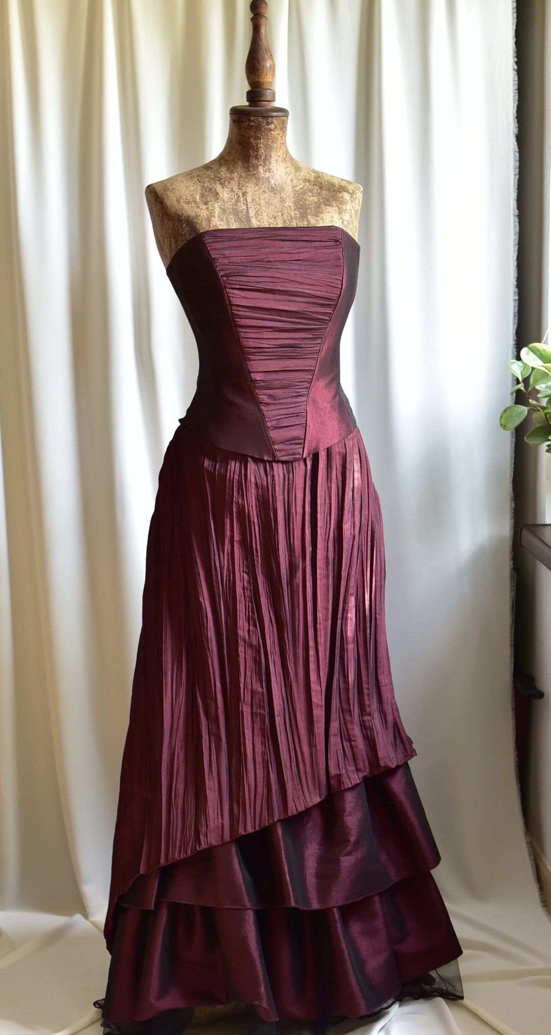 Vintage Y2K Vampire Vampy Gothic Whimsy Whimsygoth Fairycore Corset ...