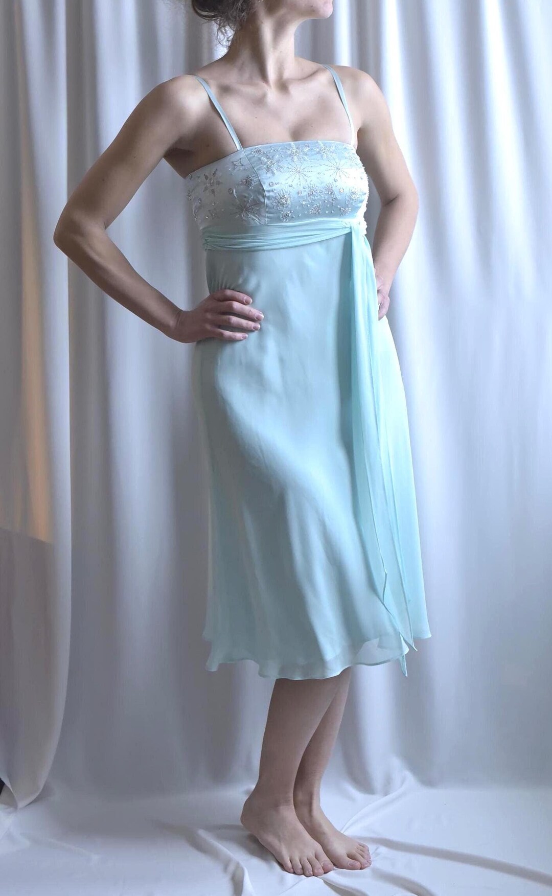 Vintage Y2K Beaded Mint Green Fairy Whimsy Whimsygoth Fairycore Corset ...