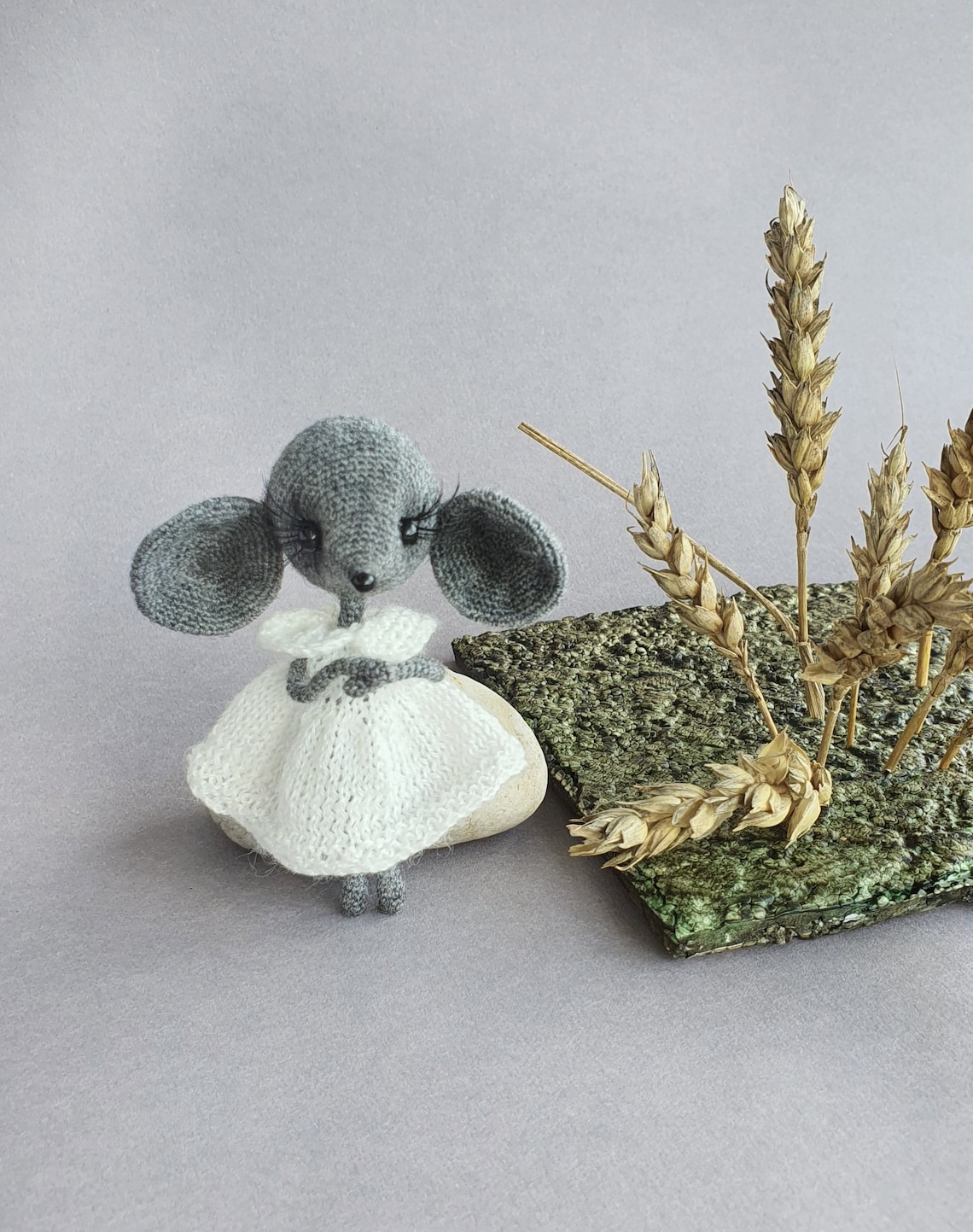 Mini Mouse 8 Cm Tiny Crochet Animals Miniature Amigurumi - Etsy