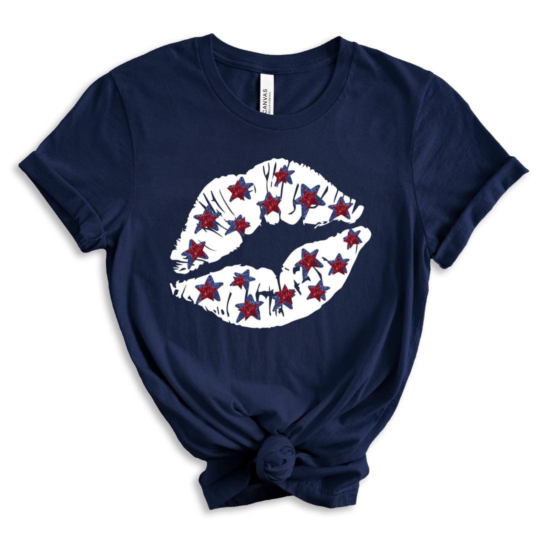 Glitter Star Lips PNG ONLY - Etsy