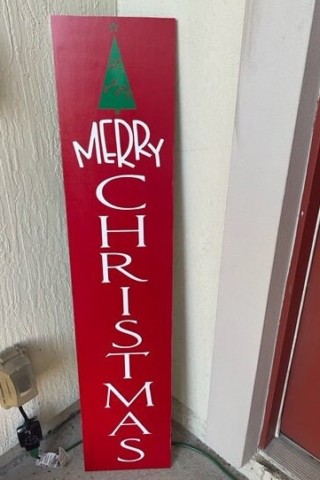 Custom Porch Leaner | Welcome Leaner | Porch Sign | Vertical Leaner ...
