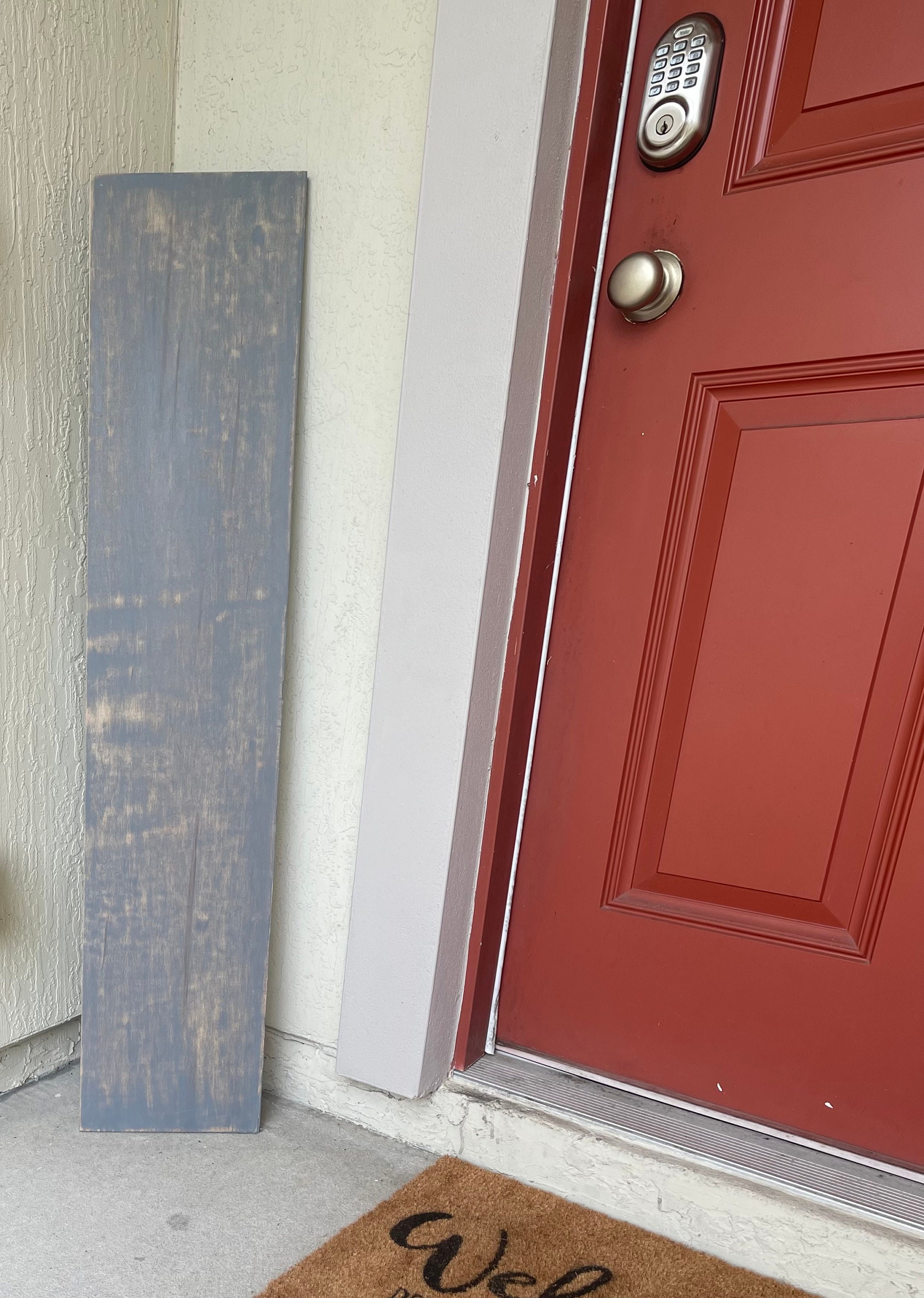 Custom Porch Leaner | Welcome Leaner | Porch Sign | Vertical Leaner ...