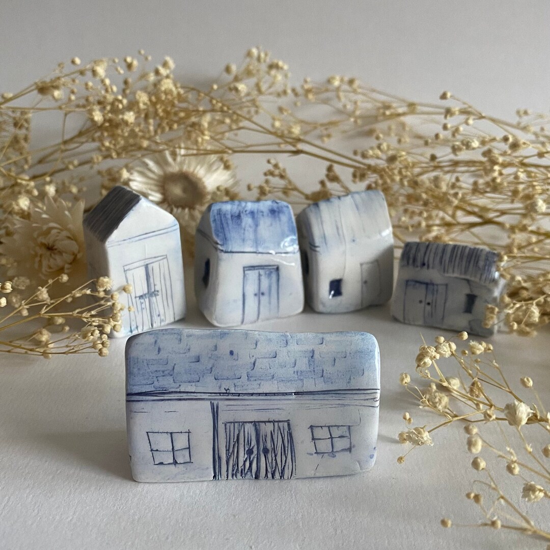 Handmade Miniature Ceramic Barn seconds - Etsy UK