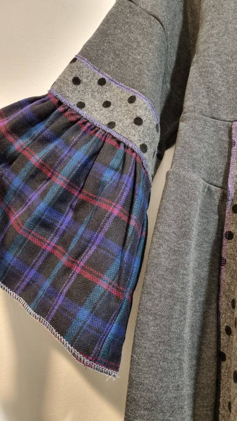 Upcycled Sweatshirt ,sweatshirt Top L,recycled Sweatshirt Washington,gray Sweatshirt,gift for ...