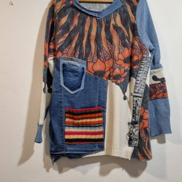 Upcycled Sweater - Etsy